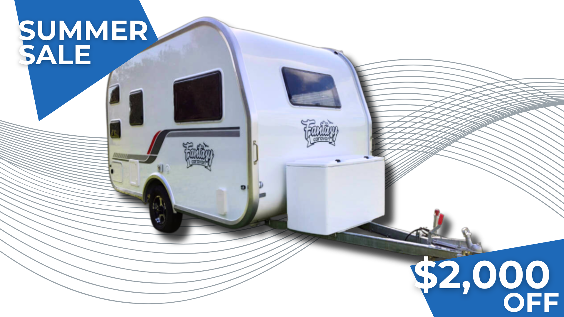 12ft Small Family Caravan | Fantasy Caravan Mystic 12F