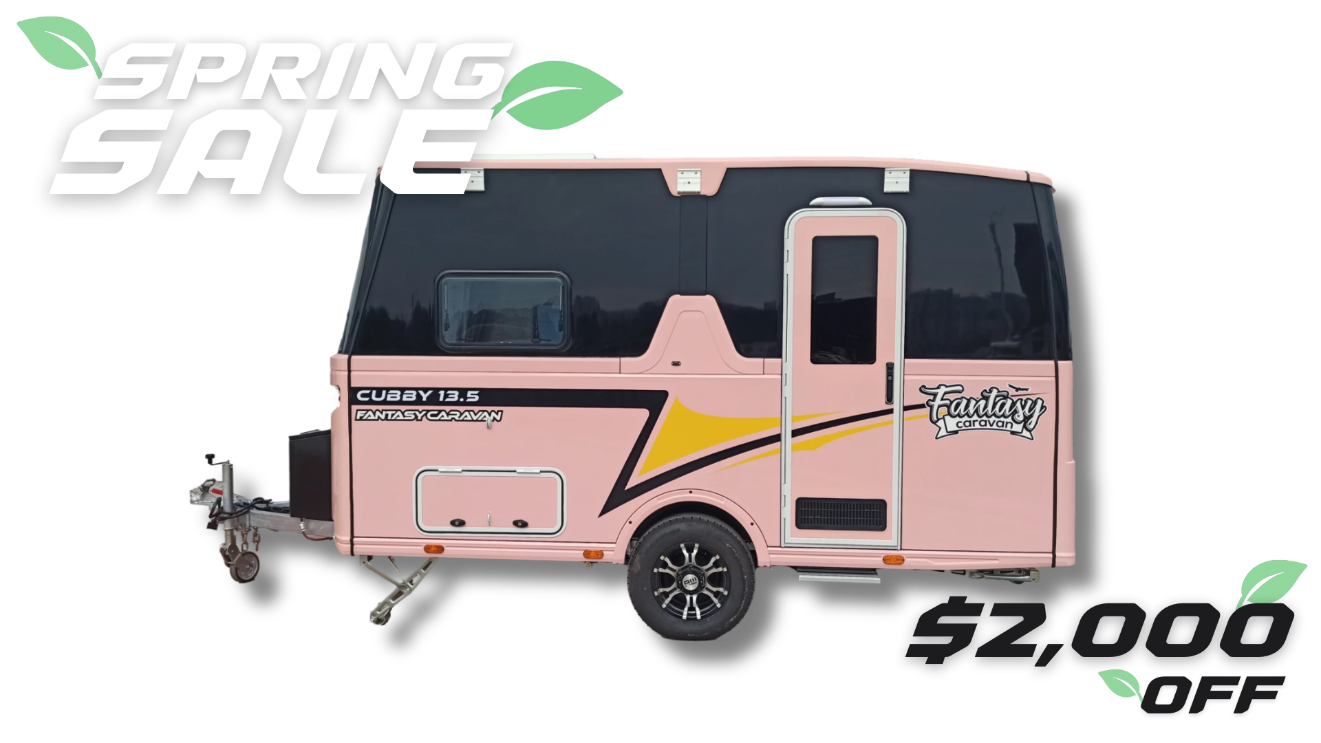 13.5ft 4-Person Caravan | Cubby 13.5