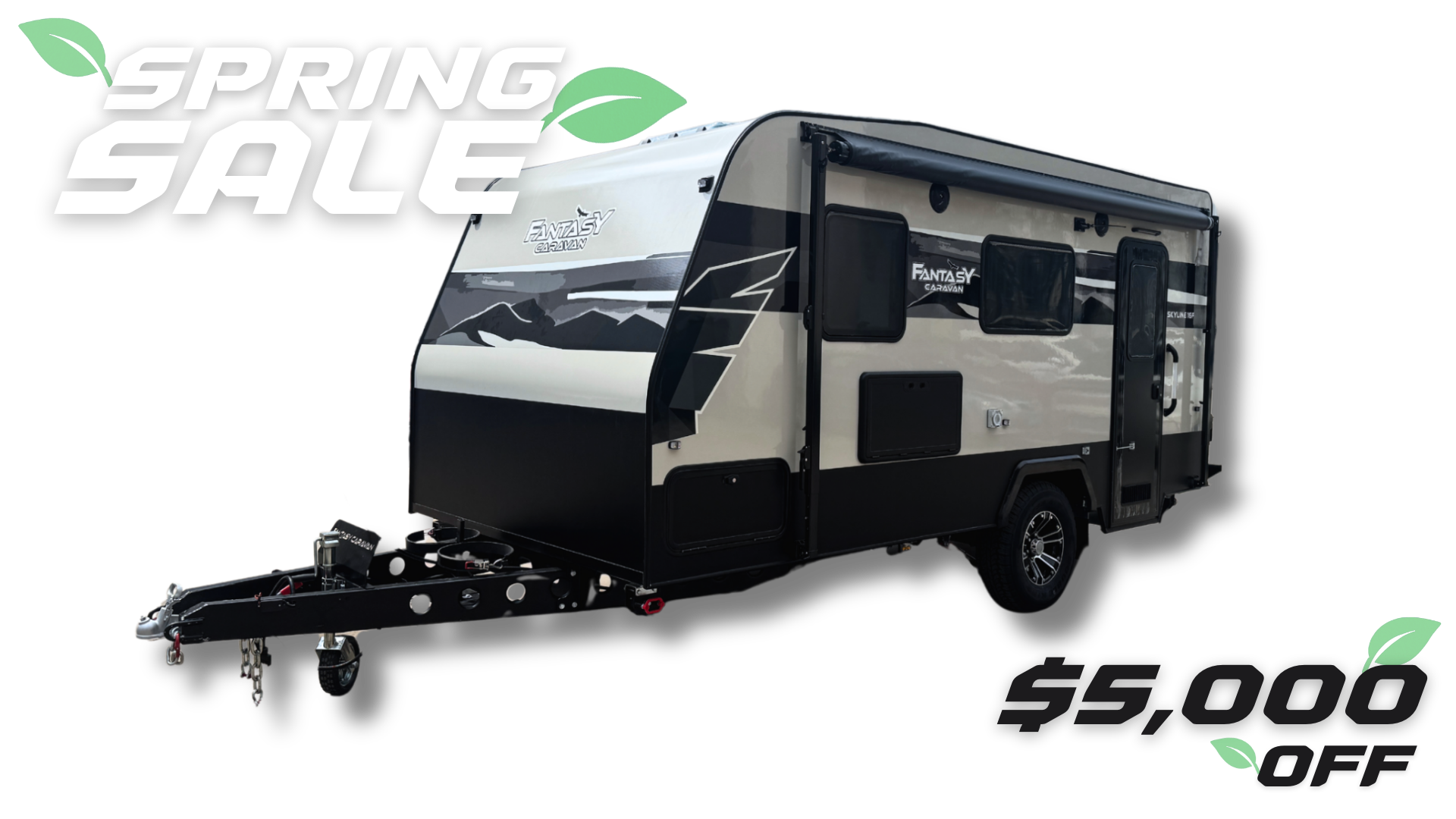 16ft Family Caravan with Bunks | Fantasy Caravan Skyline 16F