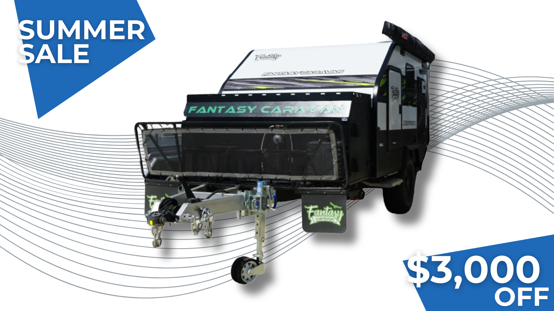 13ft Micro Pod Caravan | Fantasy Caravan R-Pod