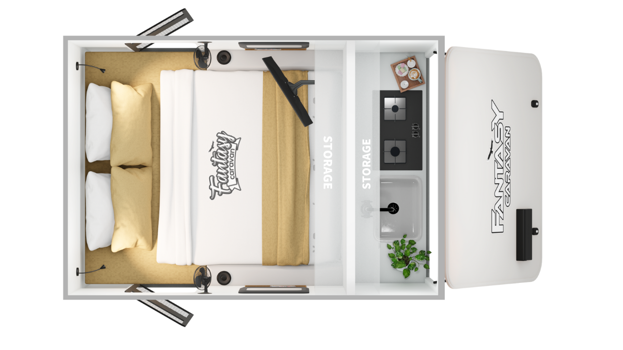 9ft Micro Caravan | R-Pod