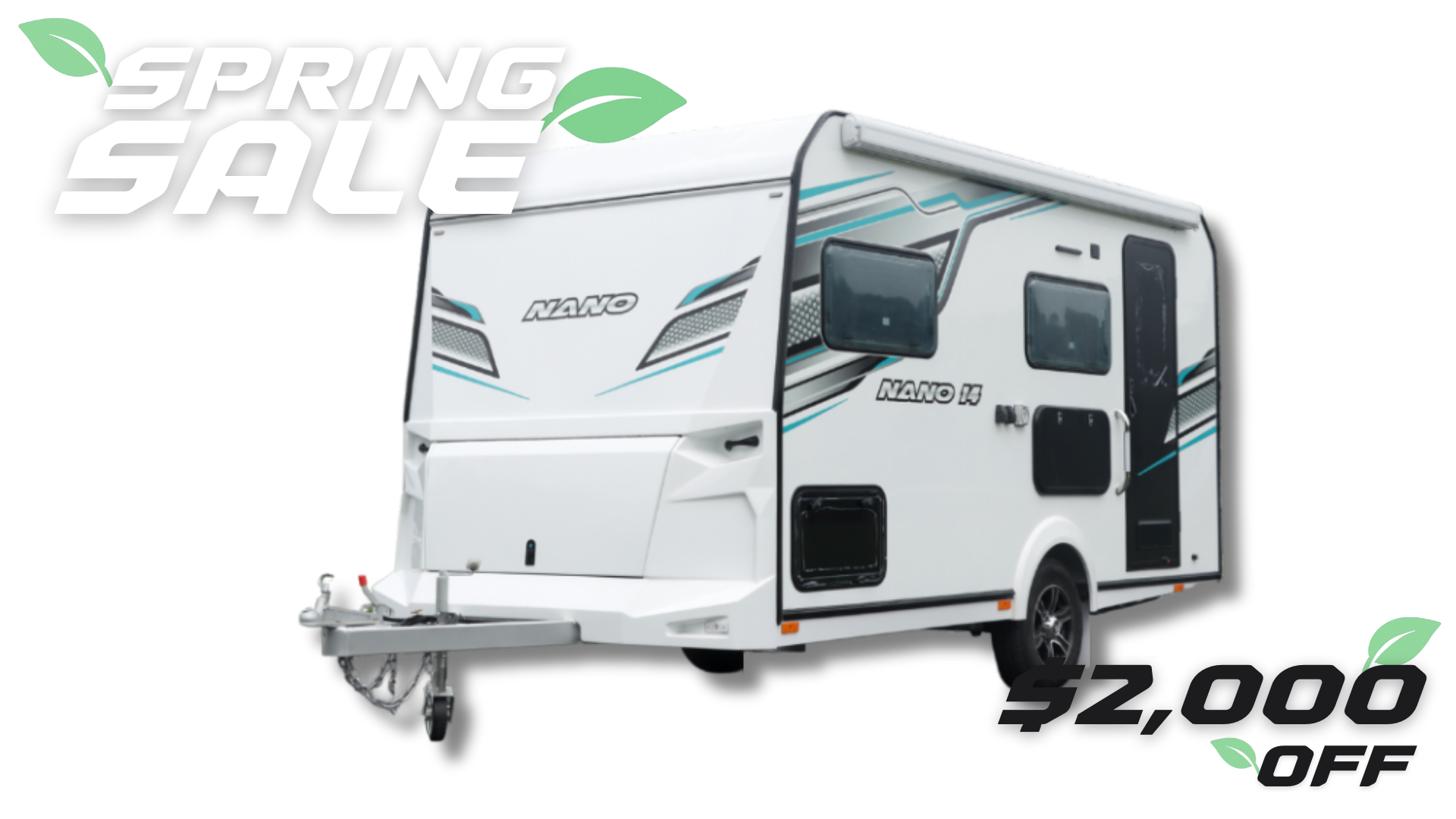 14ft Caravan with Ensuite | Fantasy Caravan Nano 14