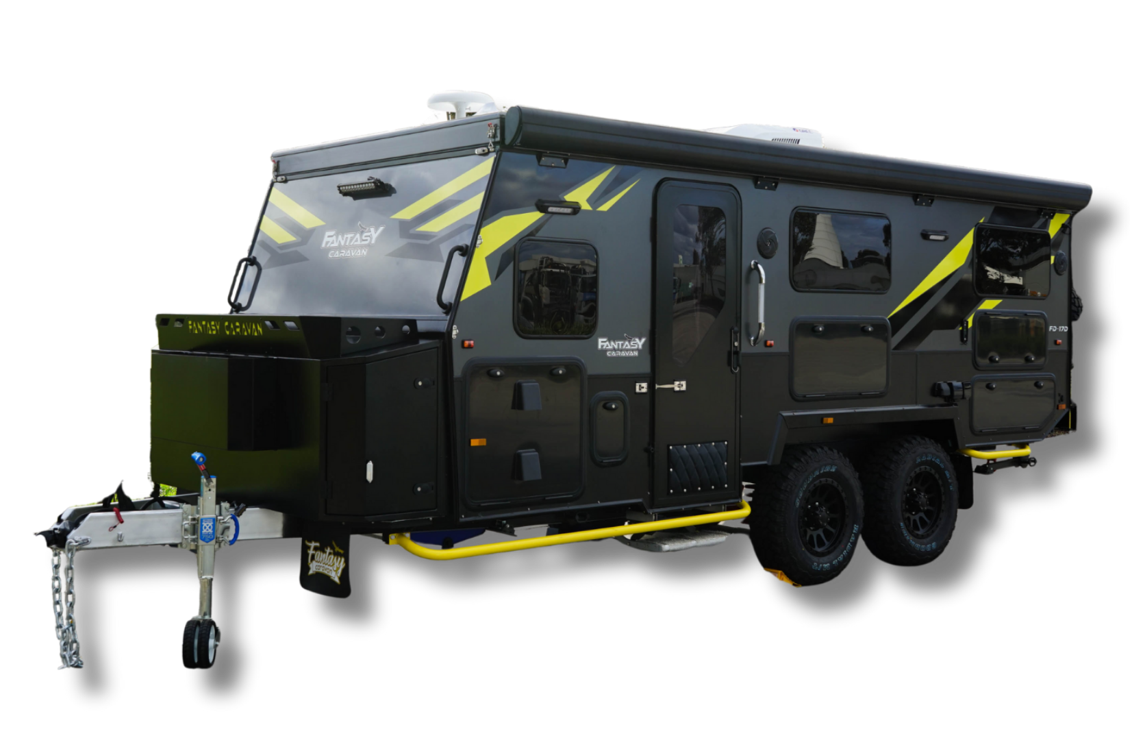 17ft Bunk Caravan | Frontier-17F Hybrid Camper